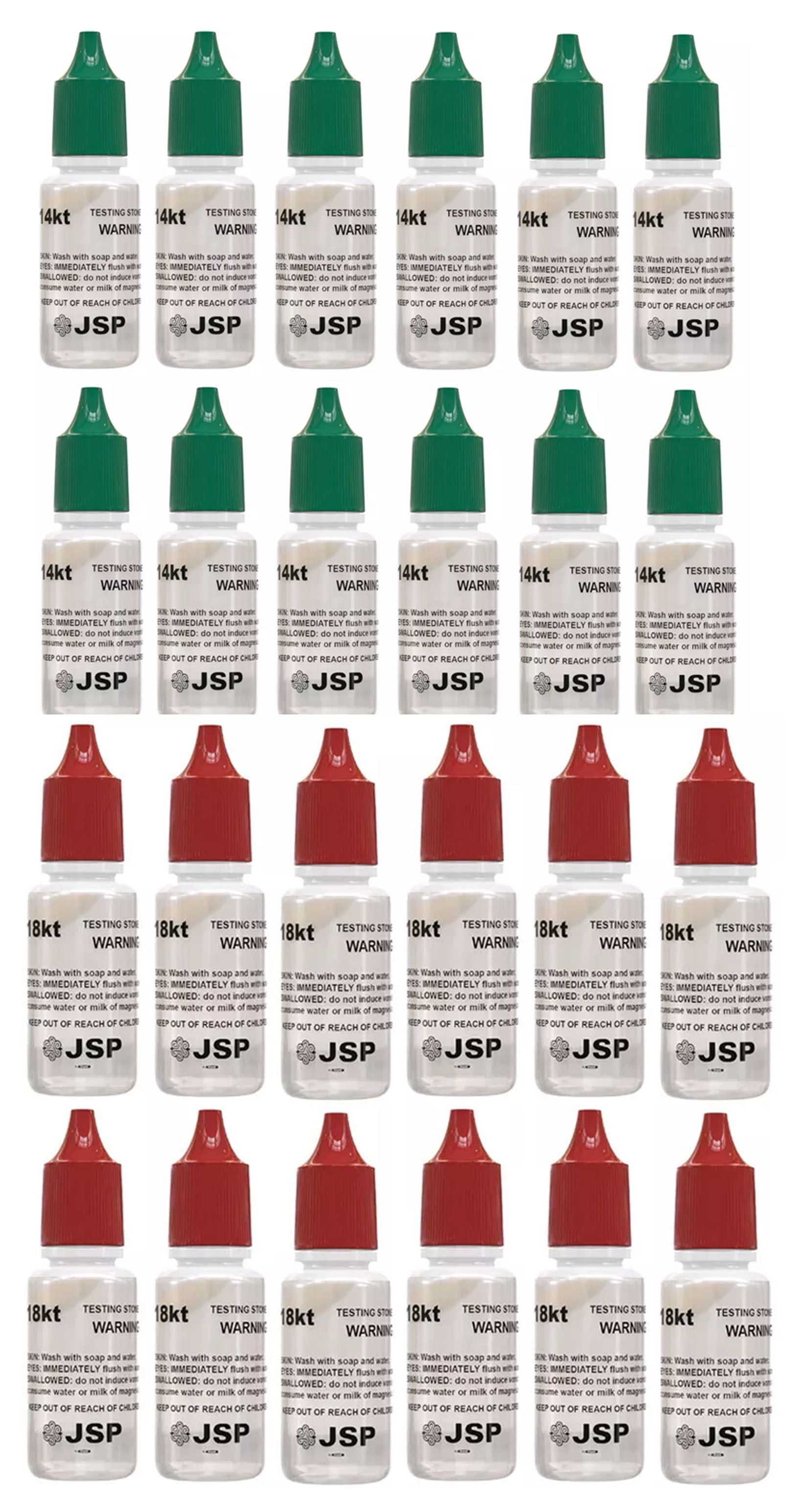 Gold Testing Kit 12x14k 12x18k Solution Acid Test Gold Authenticity ...