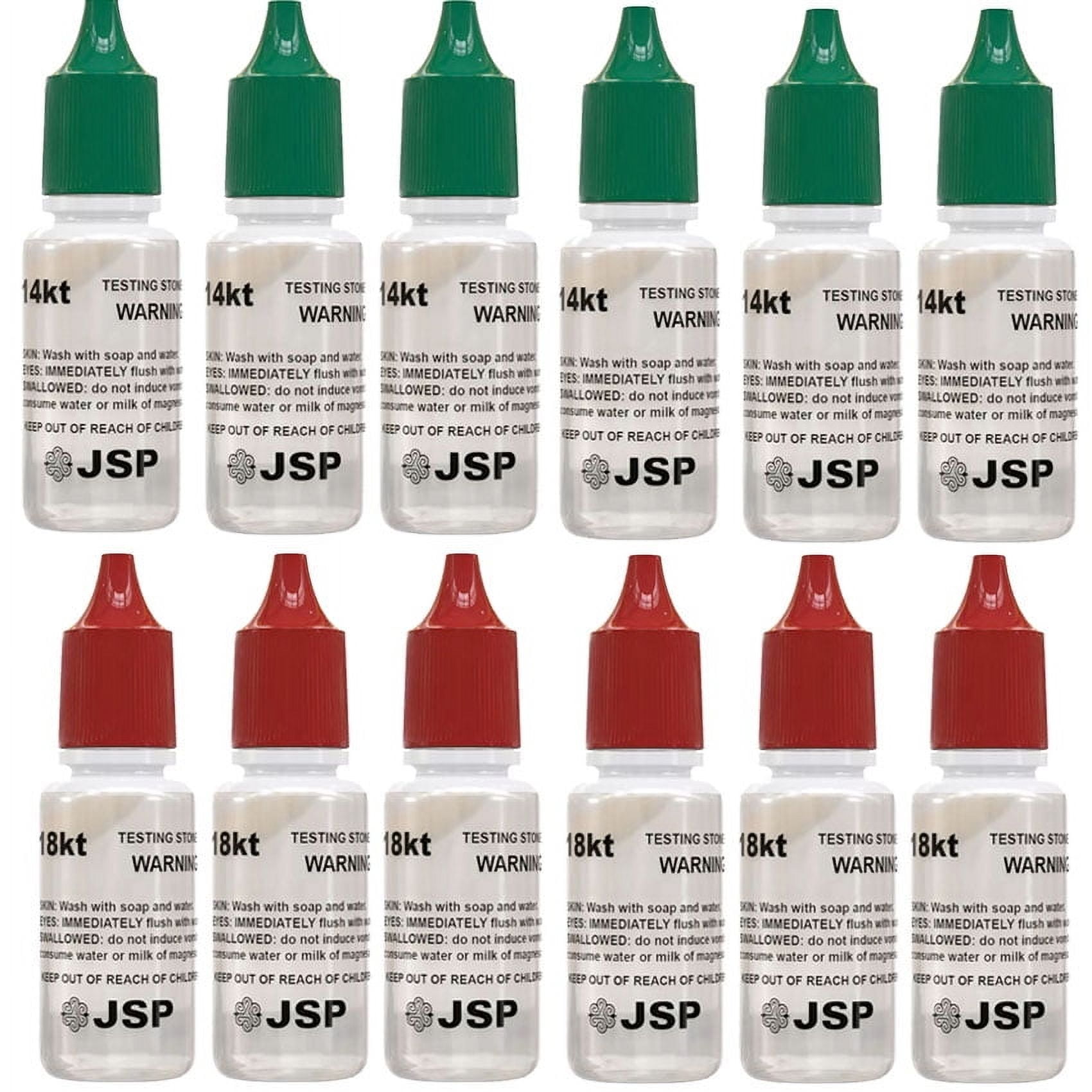 Gold Testing Kit 6x14k 6x18k Solution Acid Test Gold Authenticity ...