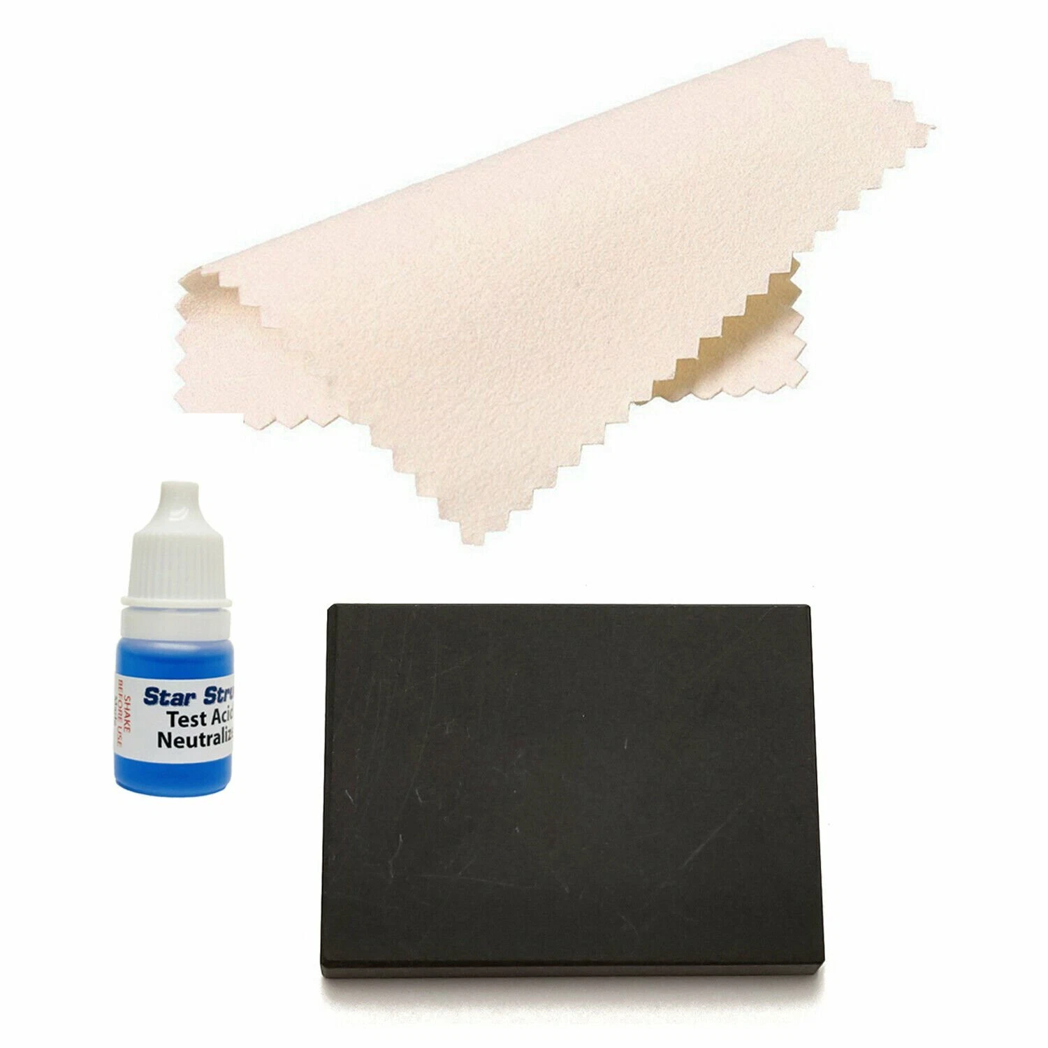 Gold Testing Kit Small Acid Gold Testing Stone W/ Neutralizer ...