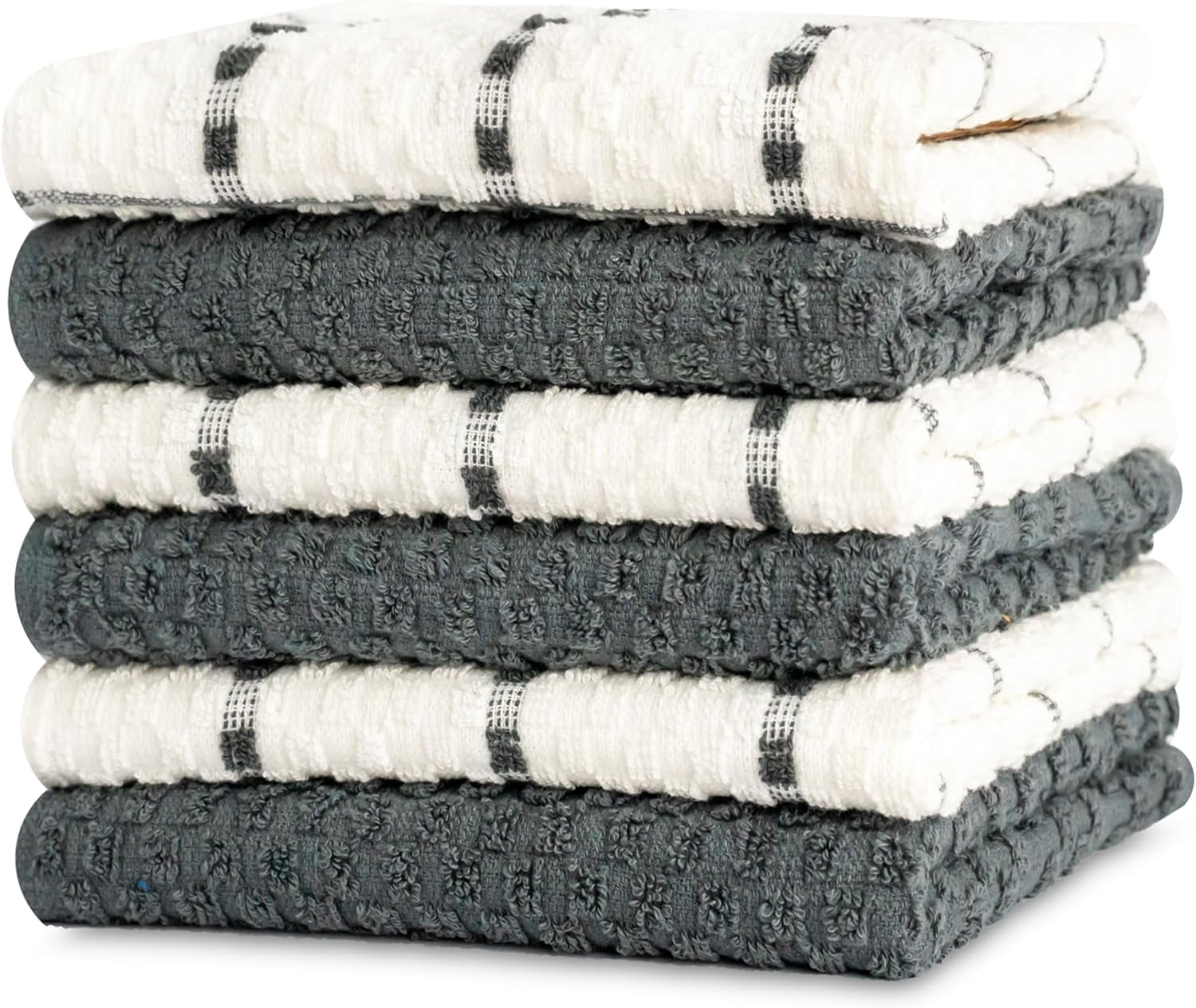 Gold Textiles 100% Cotton Waffle Weave Kitchen Dish Towels 15x25 Inches ...