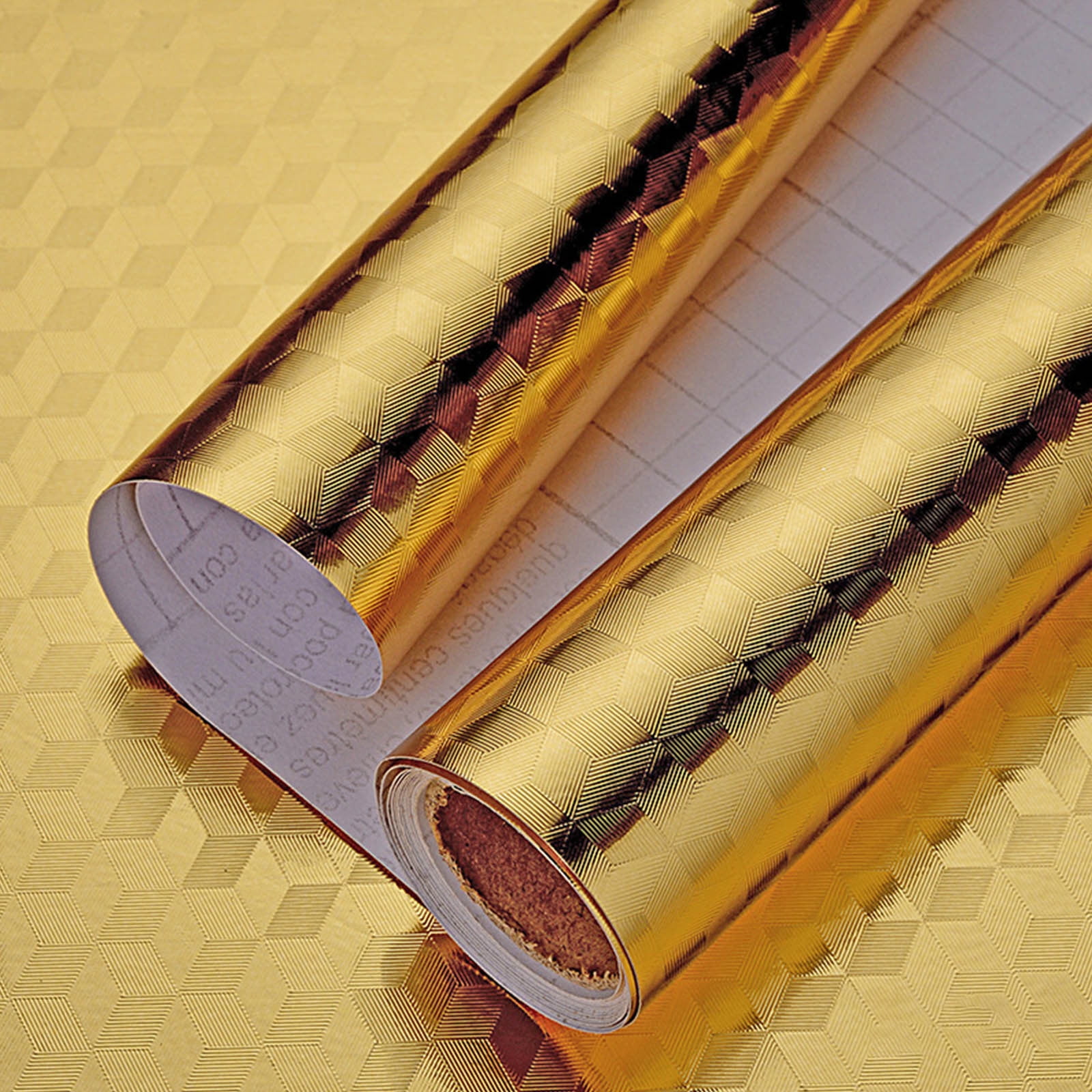 Gold Texture Contact Paper 12"x118" Peel and Stick Kitchen Self ...