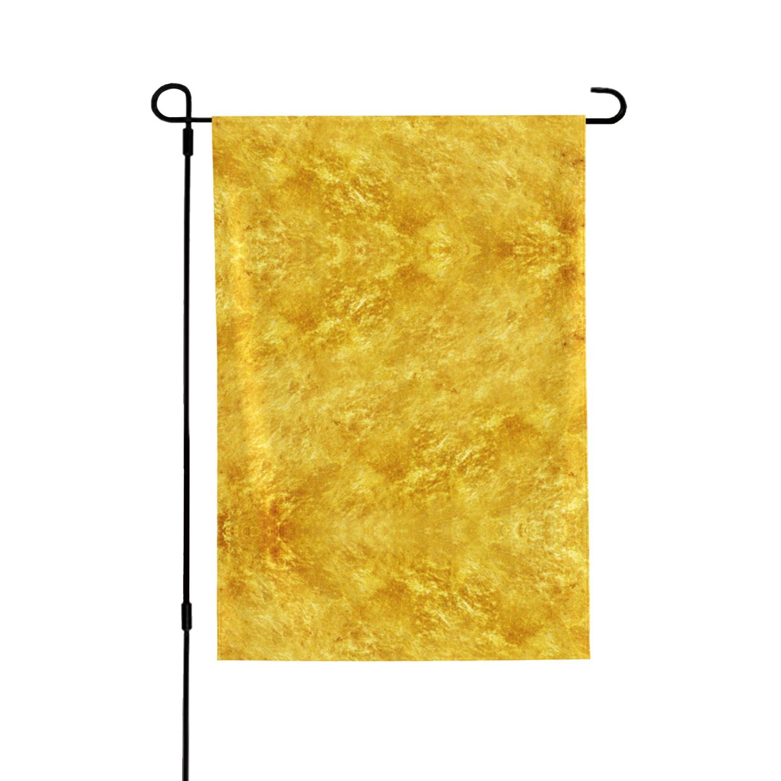 Gold Texture Glitter House Flag 28 X 40 Inch Garden Flag Decorative ...