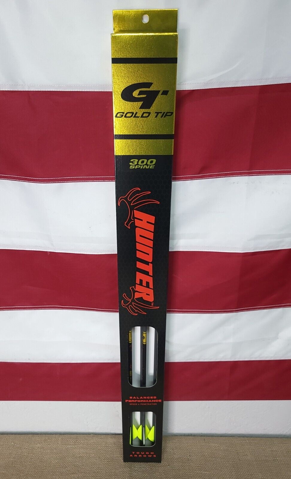 Gold Tip Hunter Arrows 300 Raptor Vanes 6 Pk. - Walmart.com