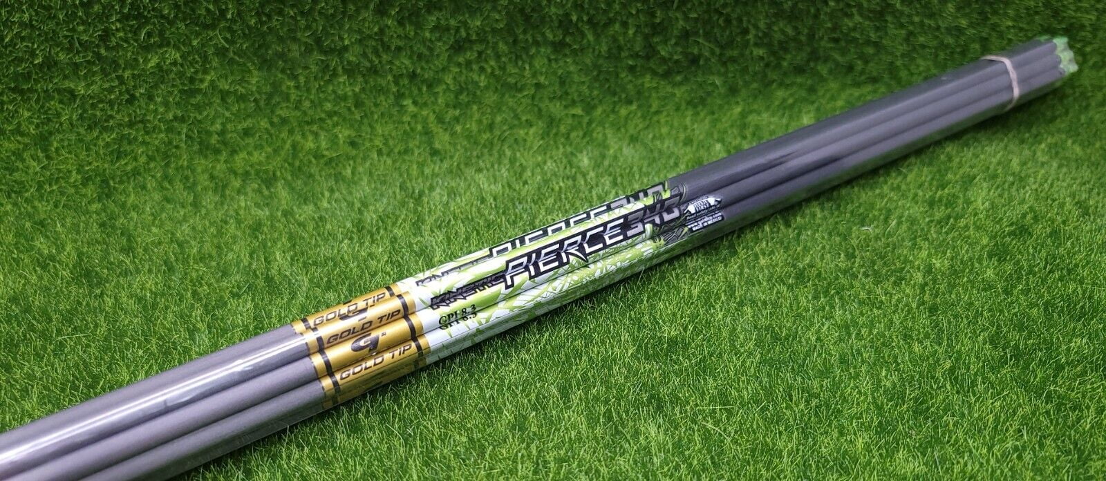 Gold Tip Kinetic Pierce 340 Spine Arrow Shafts 1 Dozen (12-Pack ...