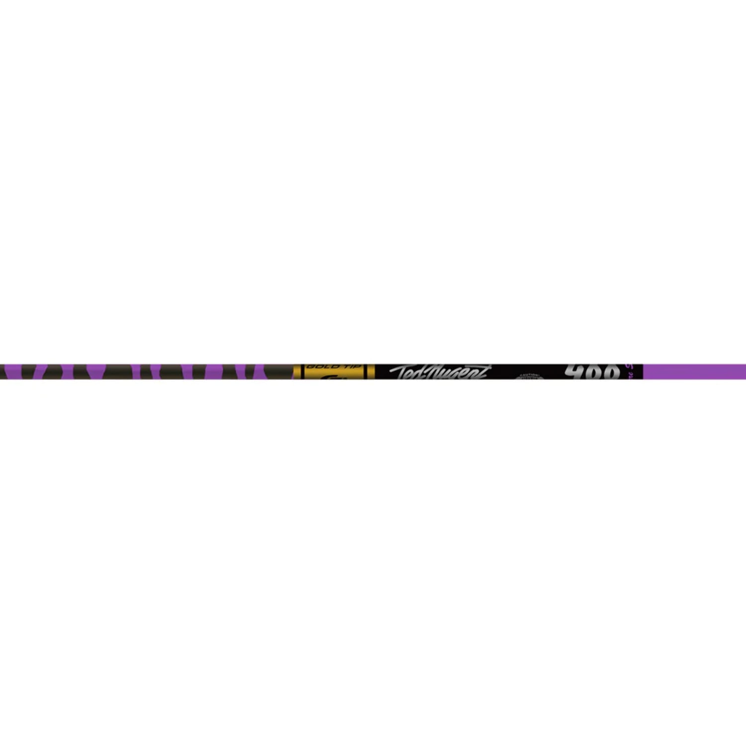Gold Tip Llc Ted Nugent Purple 500 Raw Shaft w/Nock Installed/Insert ...