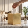 Gold Tissue Box Cover,Tissue Box Cover Square,Gold Tissue Box Holders ...
