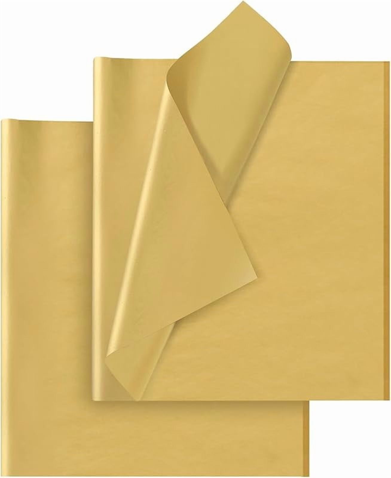 Gold Tissue Paper for Gift Bags - 30 Sheets of Gold Wrapping Tissue ...