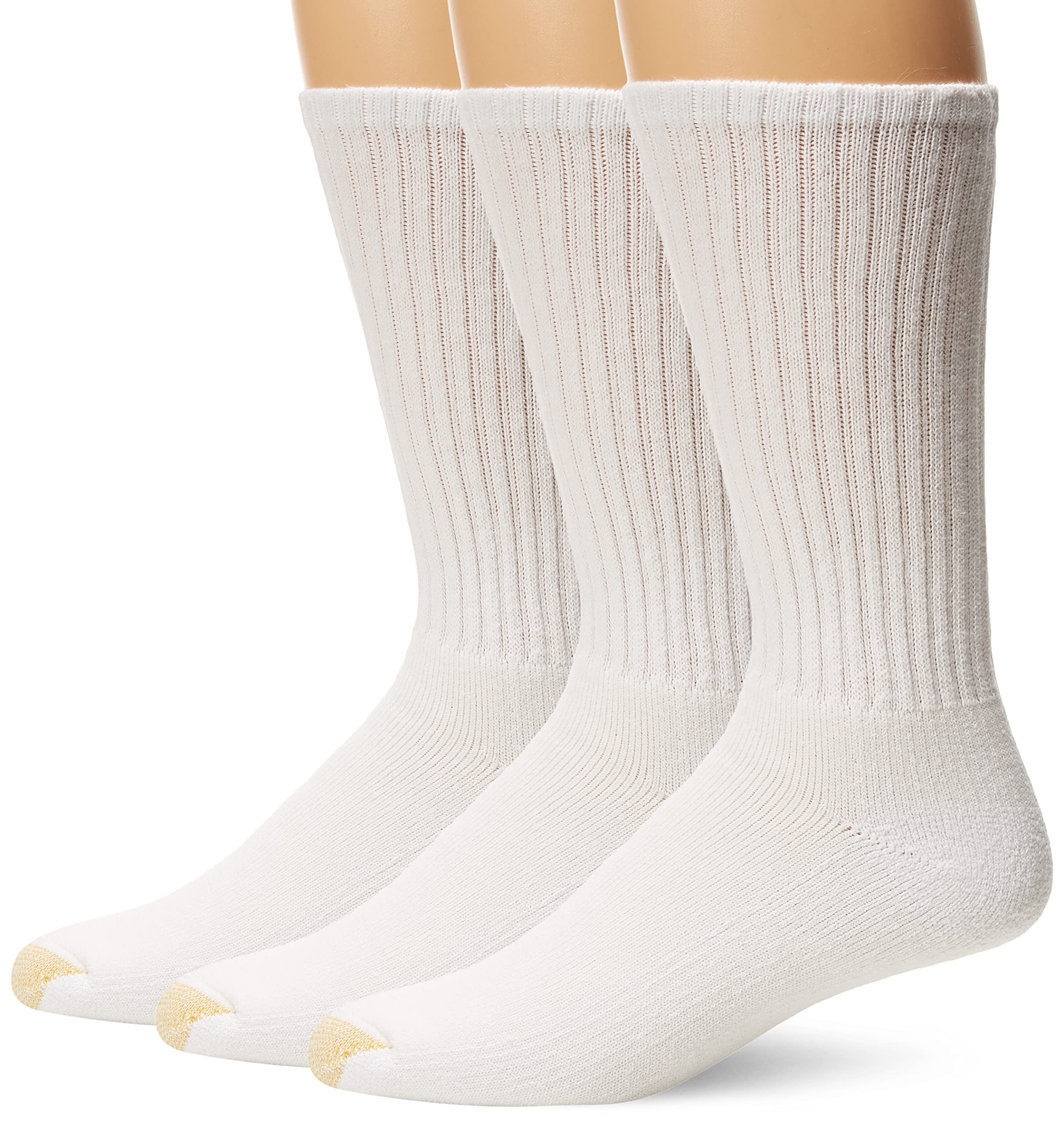 Gold Toe Men's Ultra Tec Performance Crew Athletic Socks, Multipairs ...