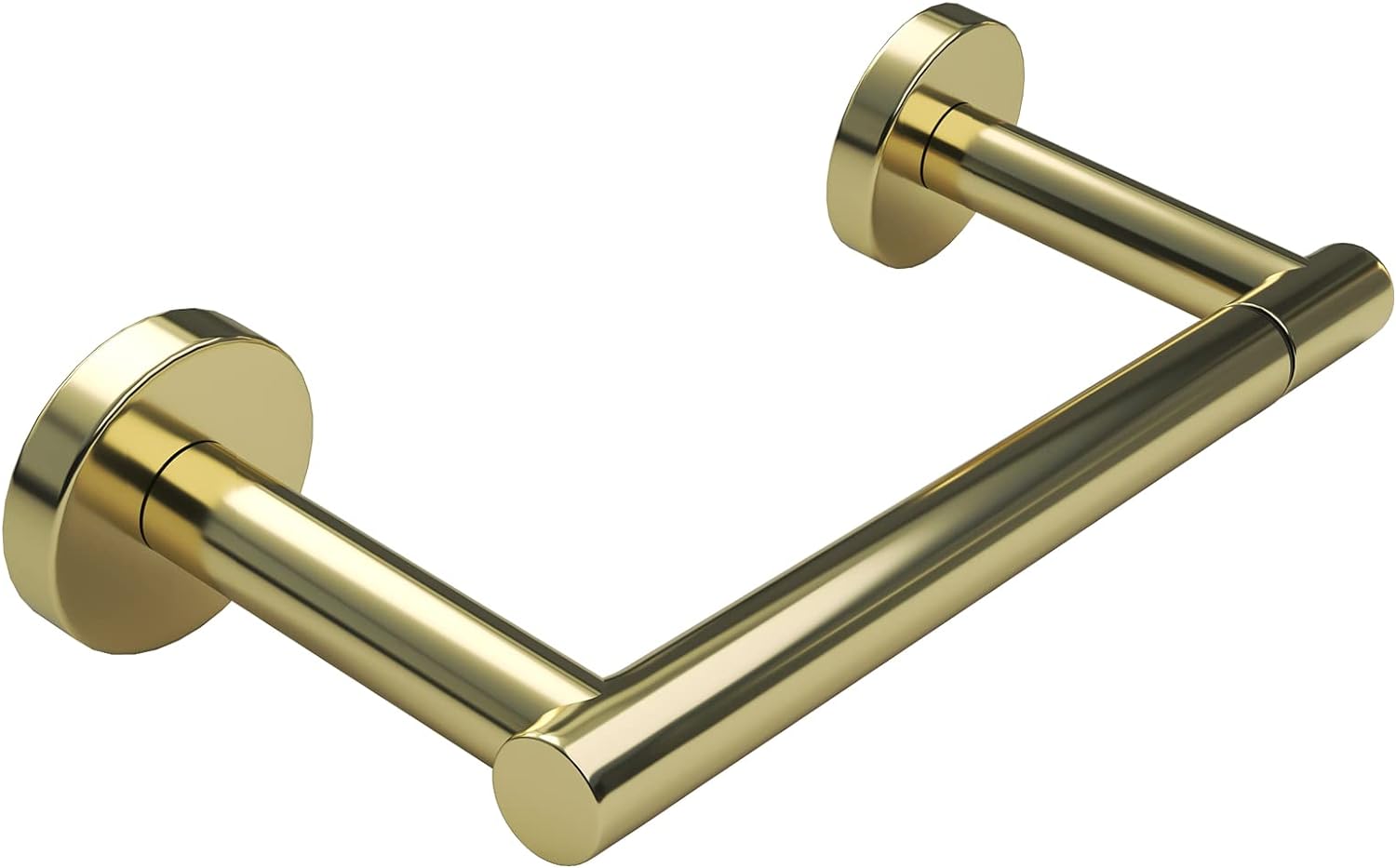 Gold Toilet Paper Holder - Metal Bathroom Flexible Pivoting Tissue ...