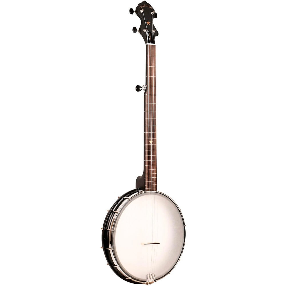 Gold Tone AC-12 12" Fretless 5-String Openback Banjo Matte Black ...