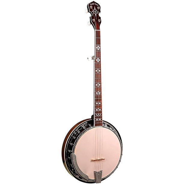Gold Tone BG-150F Left-Handed Bluegrass Banjo with Flange Vintage Brown ...