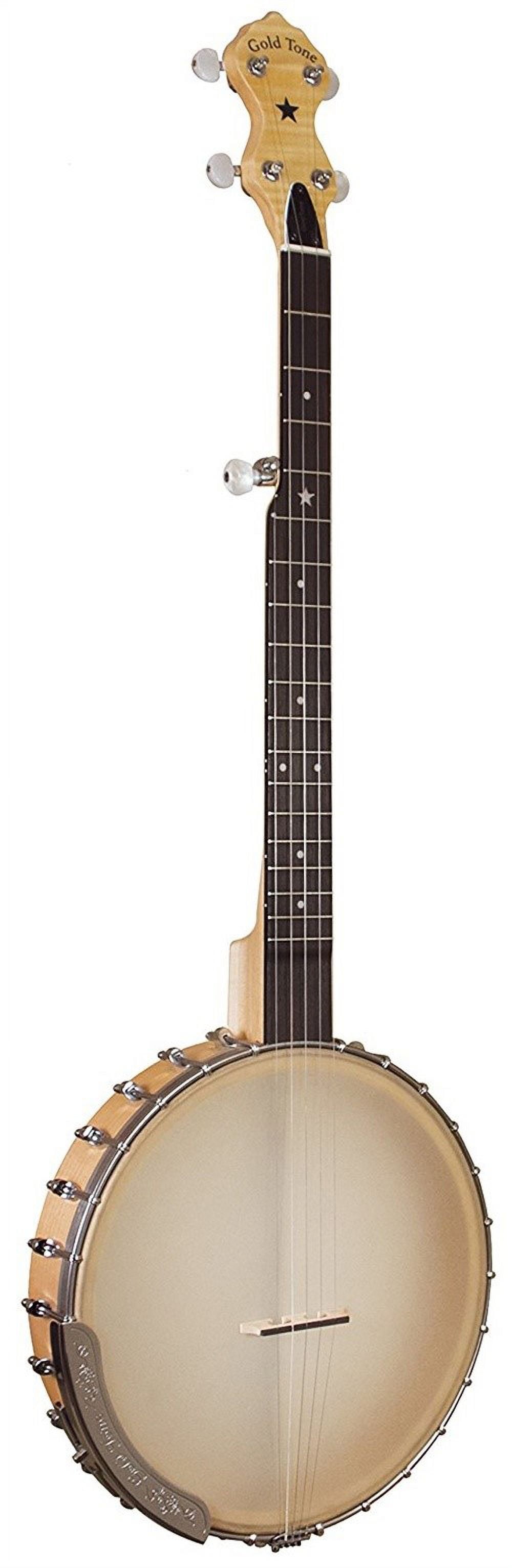 Gold Tone Cripple Creek Bob Carlin Banjo with Gig Bag Gloss Natural CC ...
