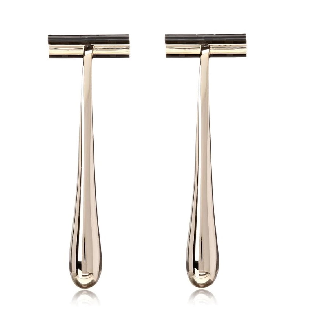 Gold Tone Double Trac Razor (Pack of 2) - Walmart.com