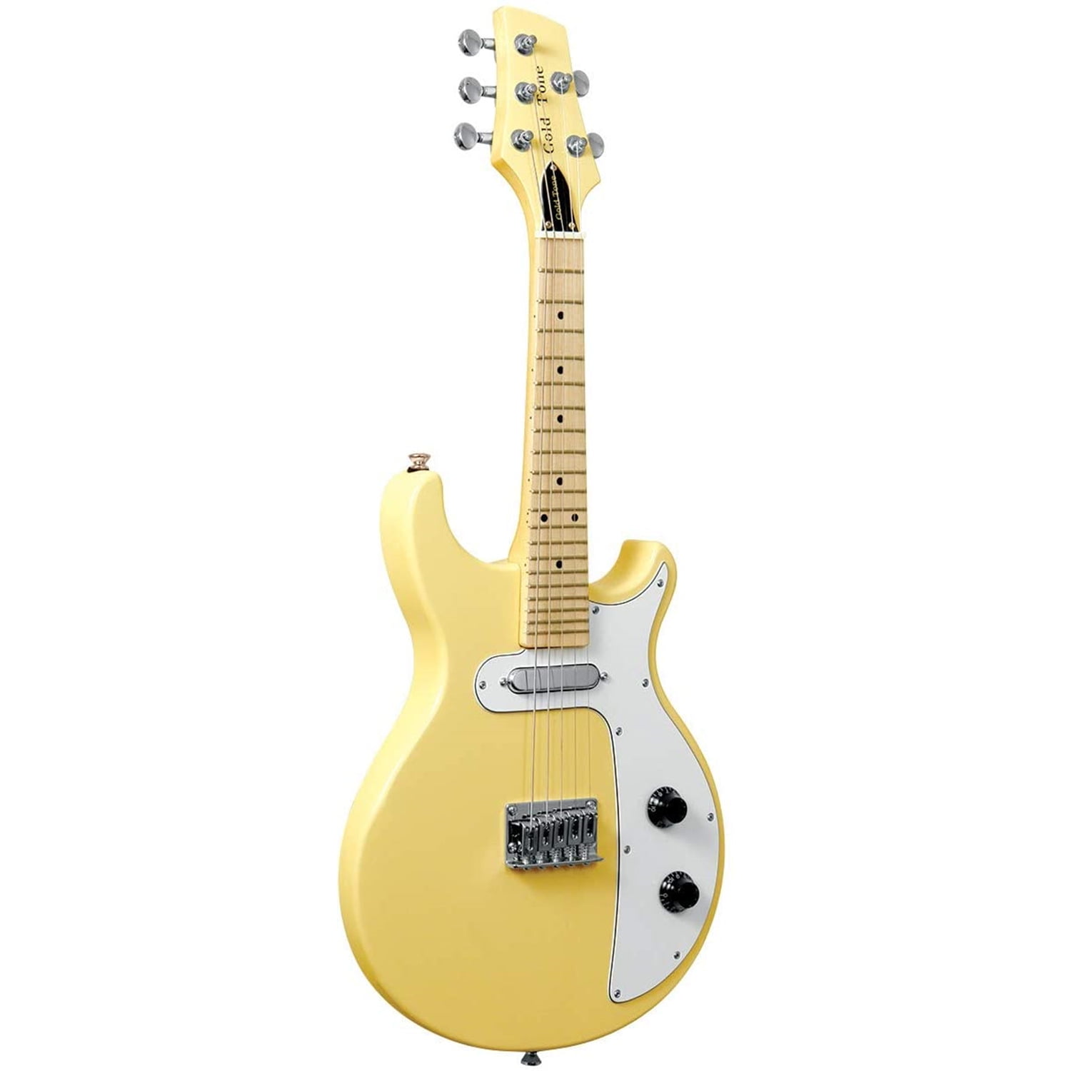 Gold Tone GME-5 Electric Solidbody 5-String Mandolin Cream Gloss ...