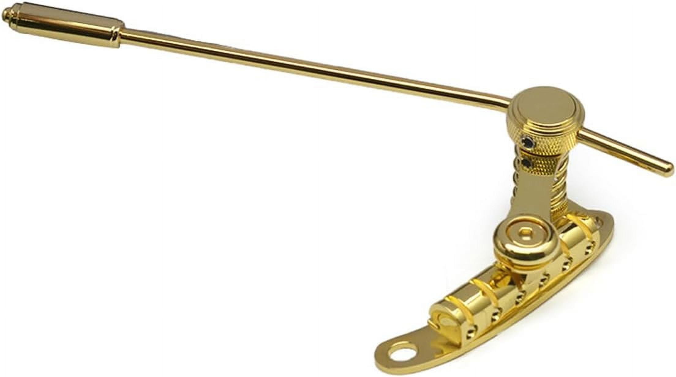 Gold Tune-O-Matic Style Electric Guitar Bridge Stop Bar Tailpiece ...