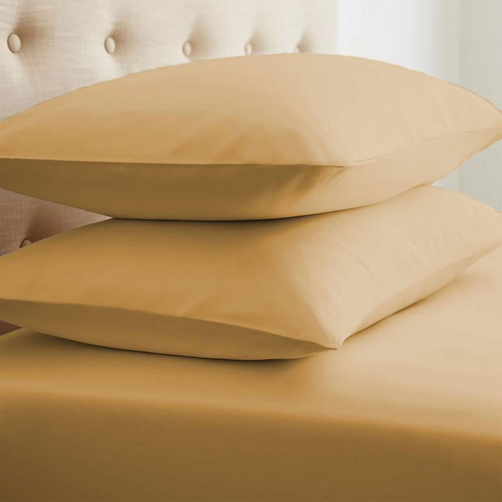 Gold Ultra Soft 2 Piece Pillow Case Set, Standard - Walmart.com