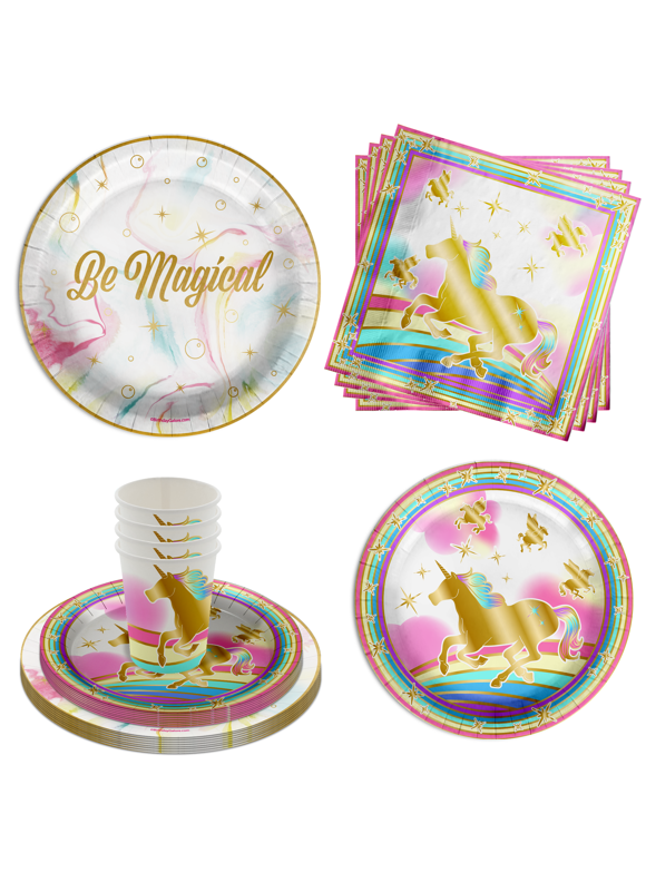 Unicorn Tableware in Unicorn Party Supplies - Walmart.com