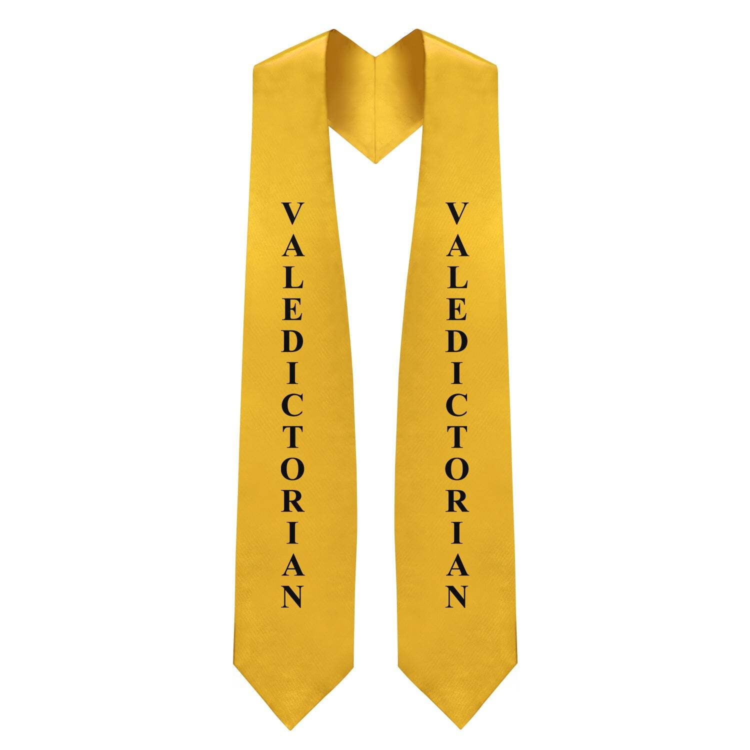 Endea Graduation Gold Valedictorian Graduation Stole/Sash with Classic ...