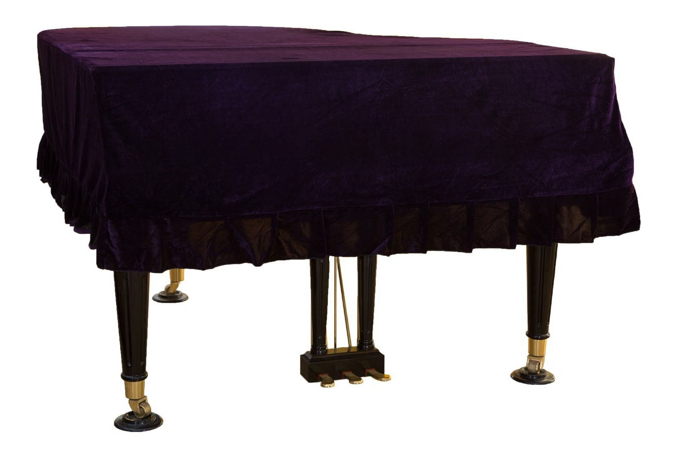 Gold Velvet Triangle Piano Cover Premium Dust Proof - Walmart.com