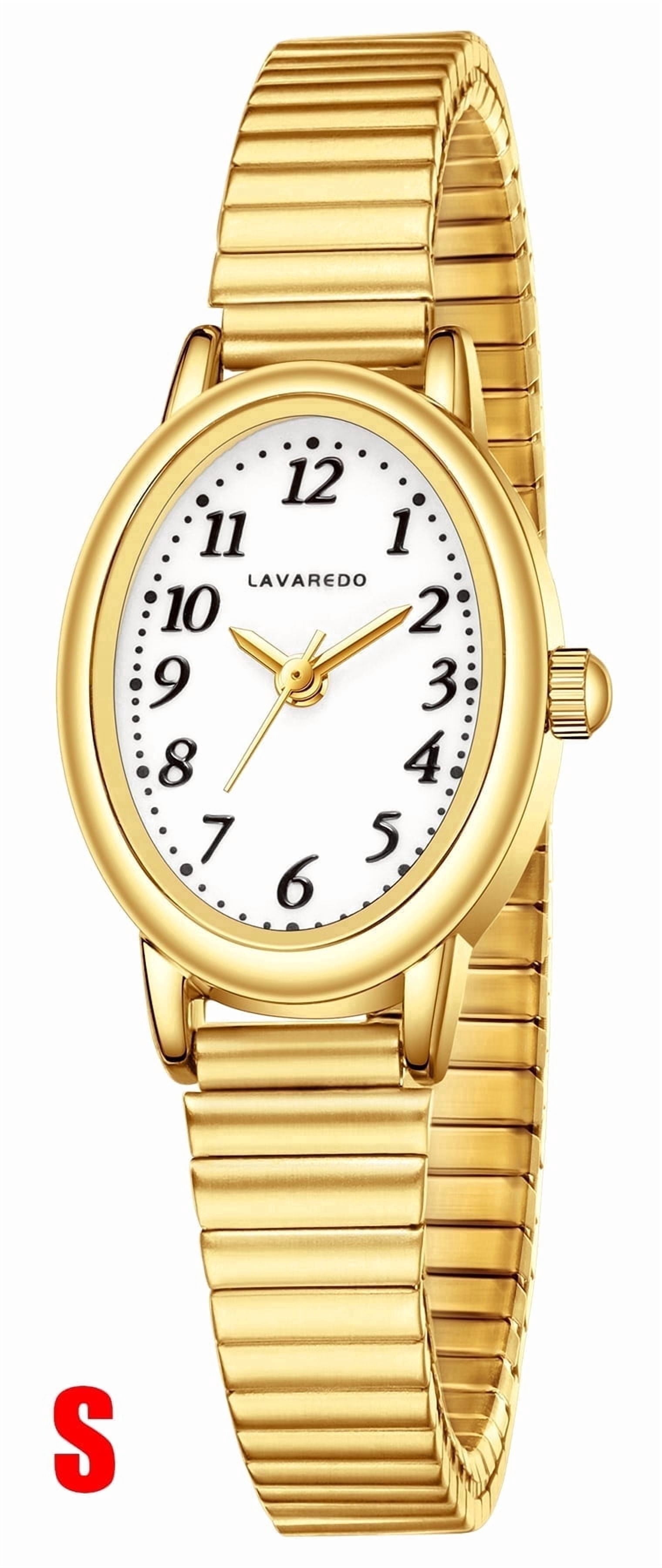 Bomieux, Gold Watches for Women, Small Disc Quartz Watch, Waterproof ...