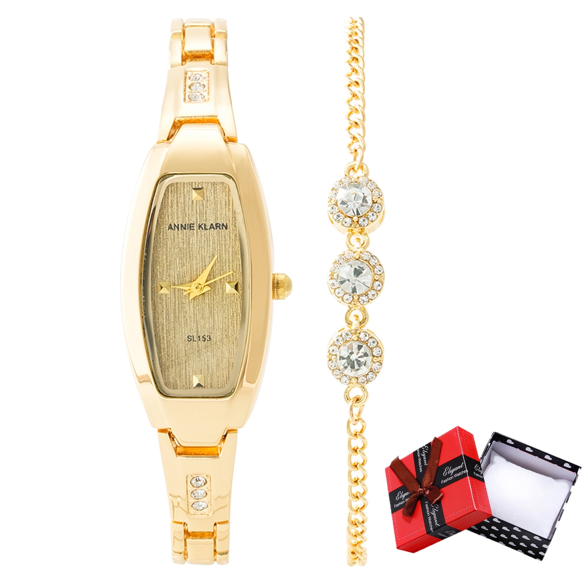 Gold Watches for Women Fashion Ladies Watch with Bracelet Luxury ...