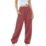Gold Wide Leg Sweatpants Women's Bottom Sweatpants No Drawstring ...