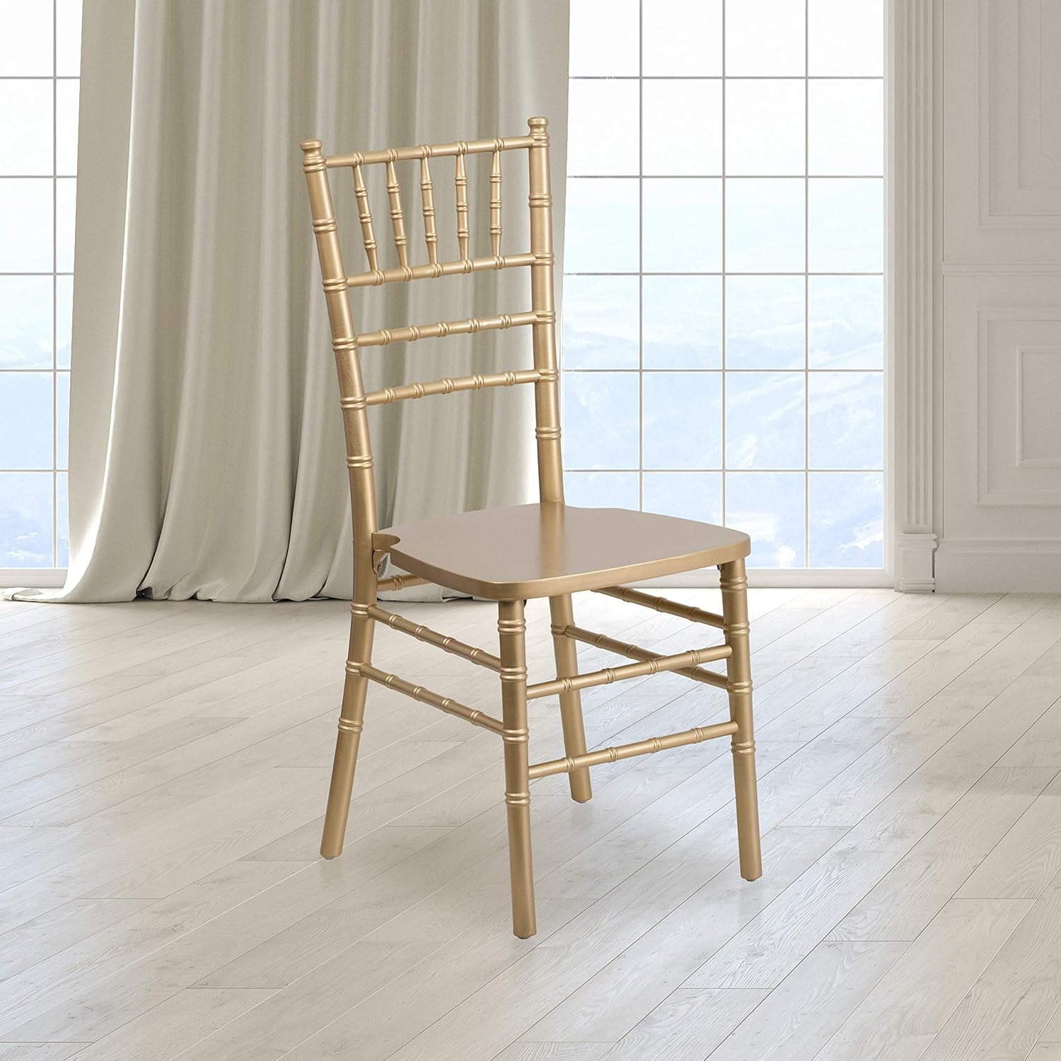 Gold Wood Chiavari Chair - Walmart.com
