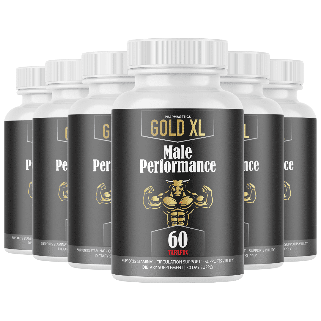 Gold XL for Men, GoldXL Enhancement Pills for Advanced Performance- 6 ...