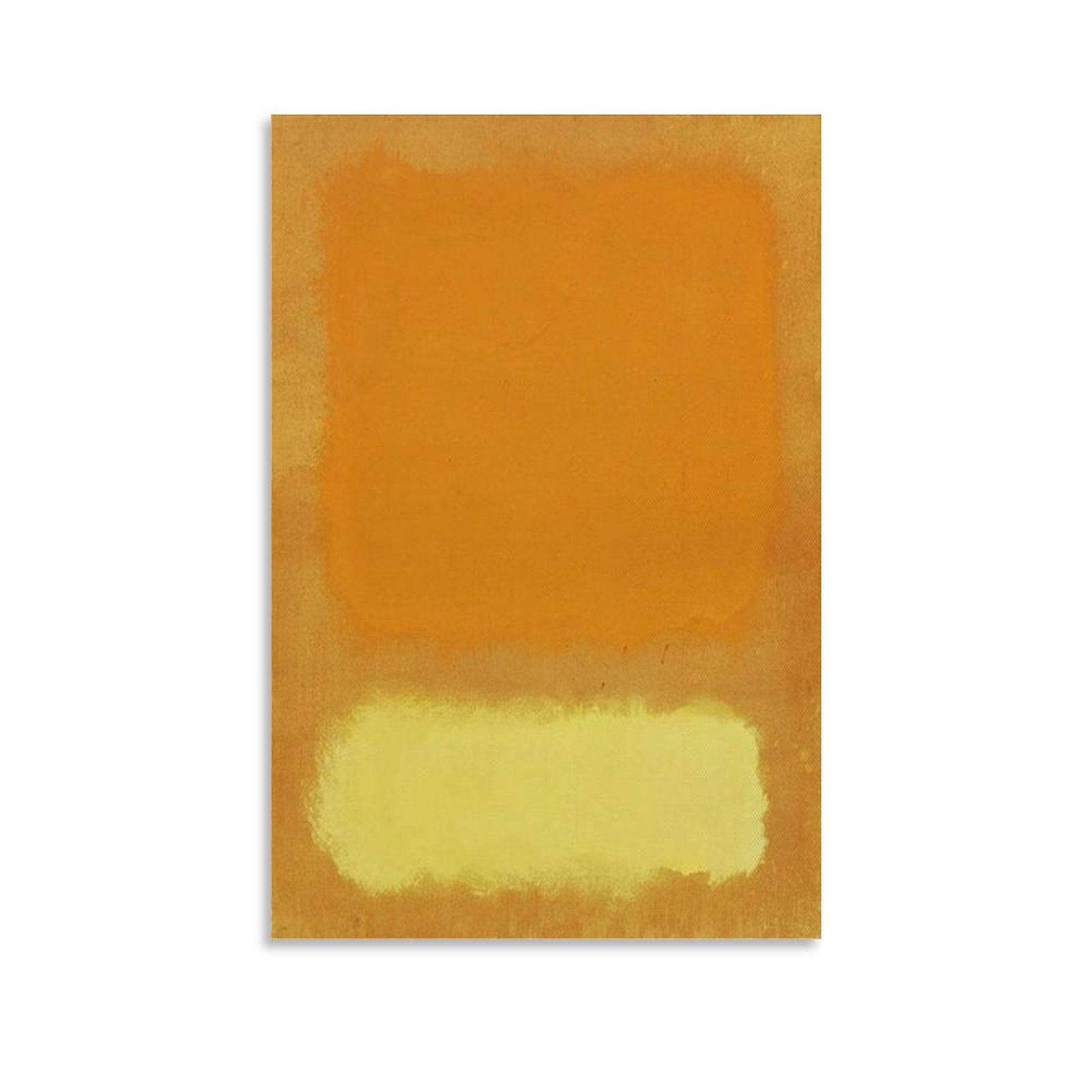 Gold Yellow Orange Yellow 1968 by Mark Rothko Posters Wall Art Painting ...