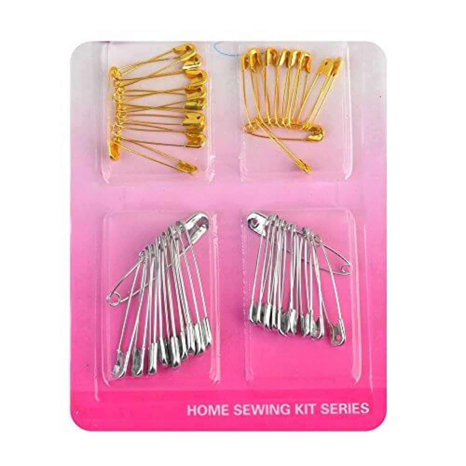eZthings® Safety Pins Set For Arts and Sewing Crafts (Gold and Silver ...