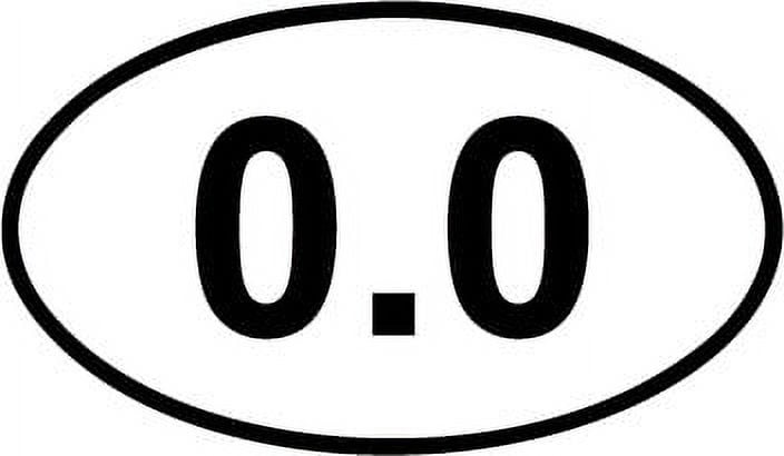 Gold(chrome Mirror) Picniva 0.0 Sticker No Running Don't Run Funny ...