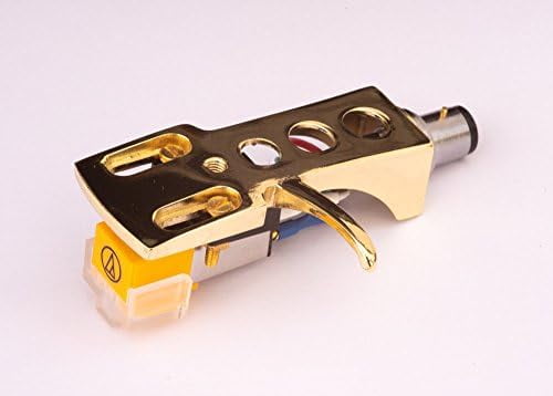 Gold plated Headshell, mount, cartridge and stylus, needle for Hitachi ...
