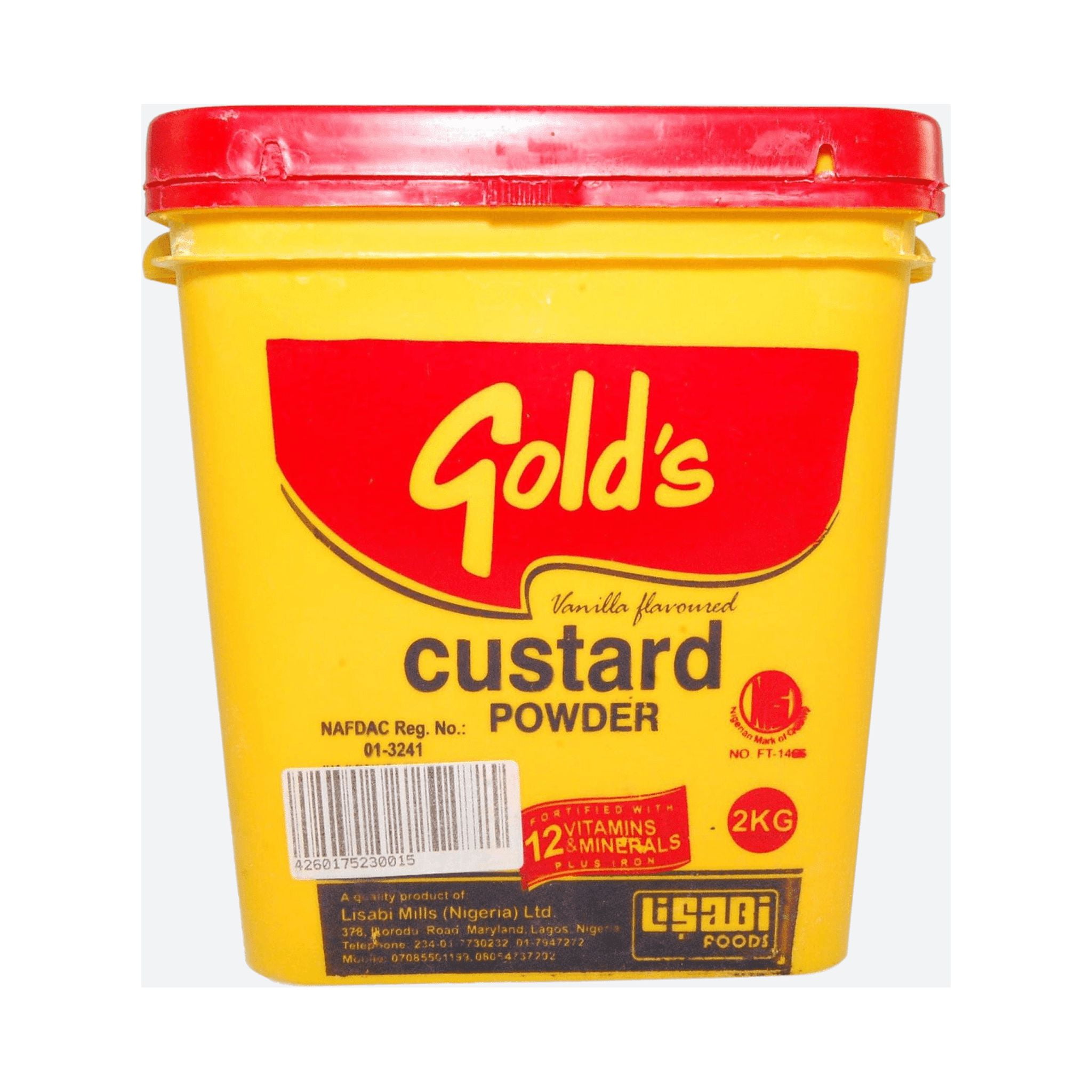Gold's Original Custard Powder 2kg - Versatile Cooking Mix for Baking ...