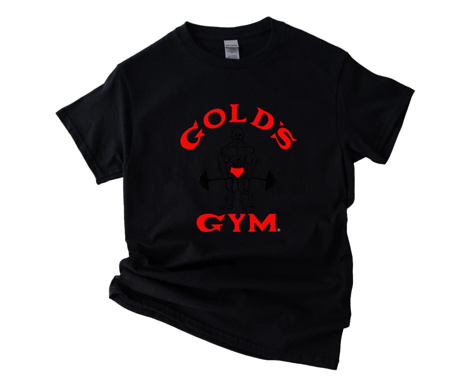 Gold's Gym Classic Logo 2024 Redesign Fitness Workout Graphic Unisex T ...
