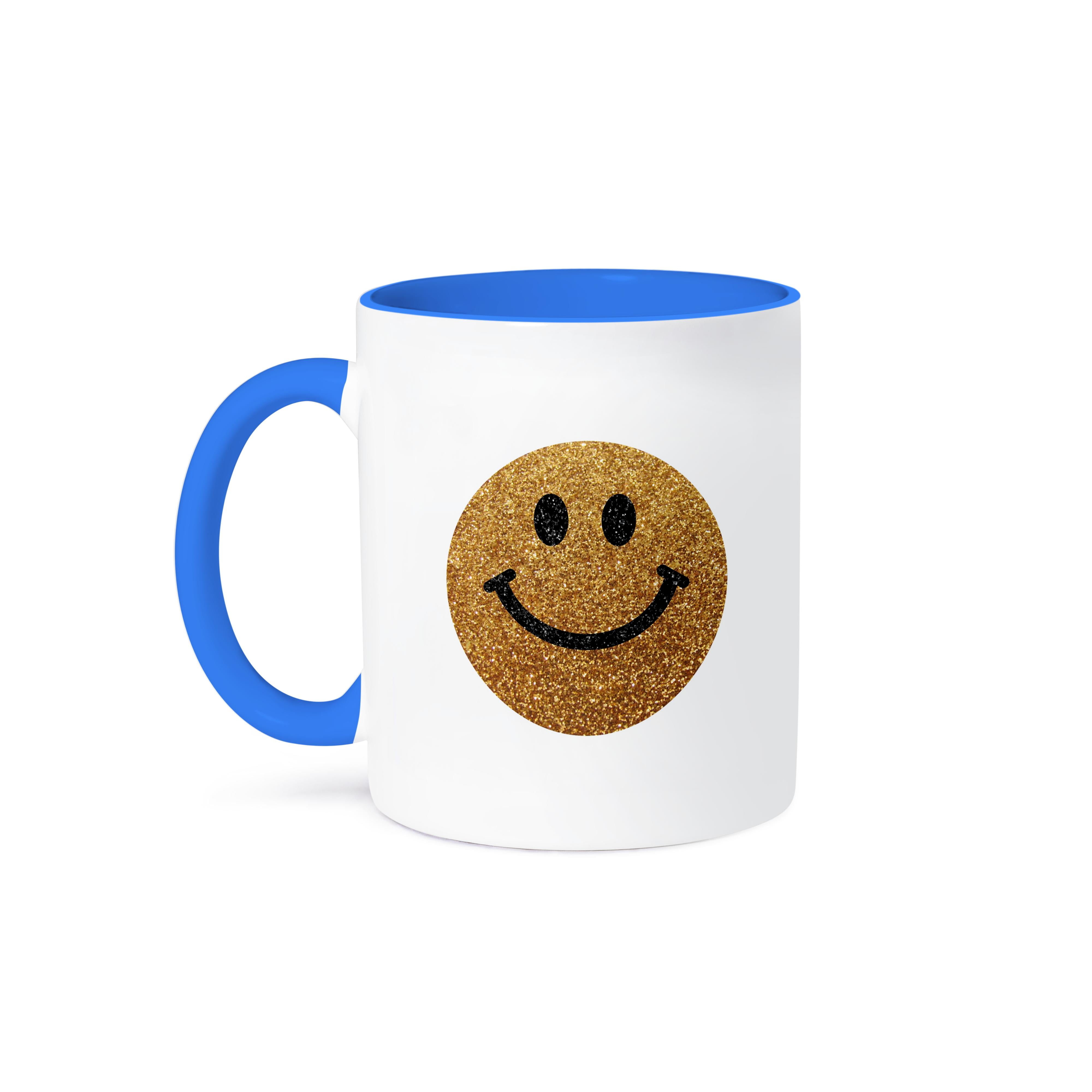 3dRose, Gold smiling face glitter texture graphic - not actually ...