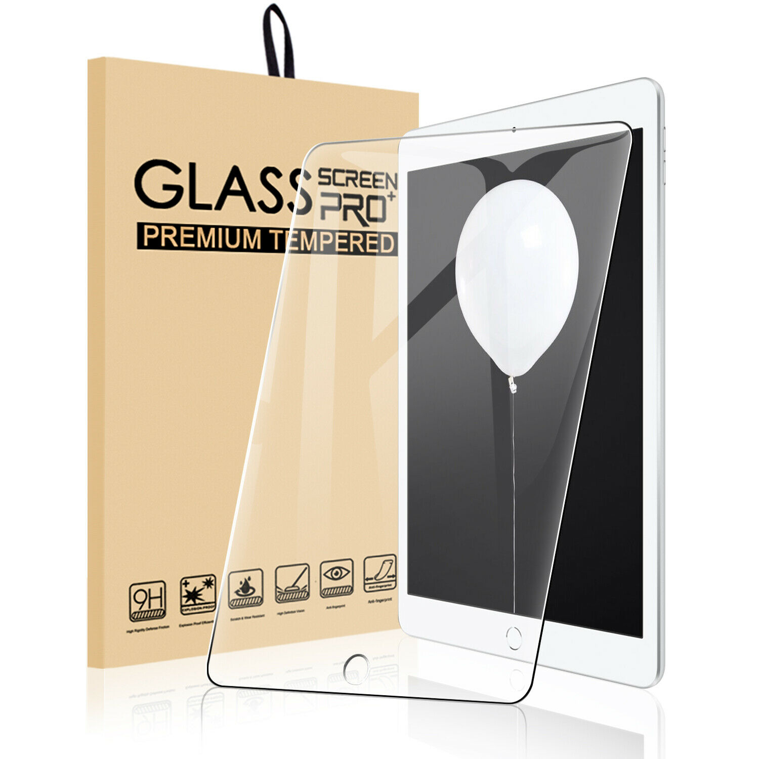 iPad Pro 12.9-inch Tempered Glass Screen Protector, Cellet 0.3mm ...