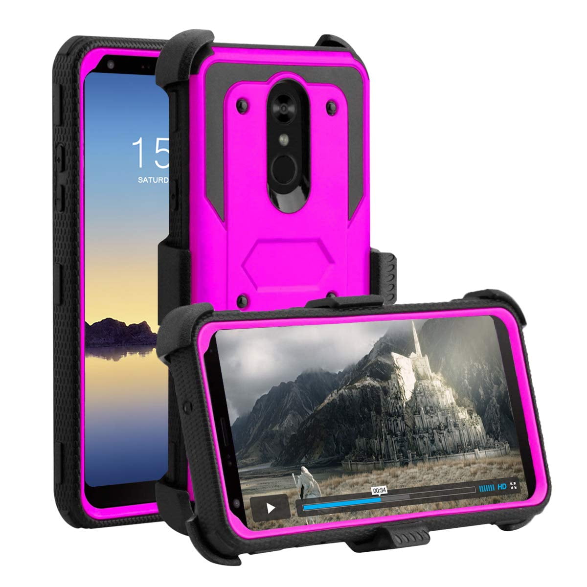 GoldCherry for Samsung Galaxy J7 2018 Case/Galaxy J7 Refine/Galaxy J7V ...