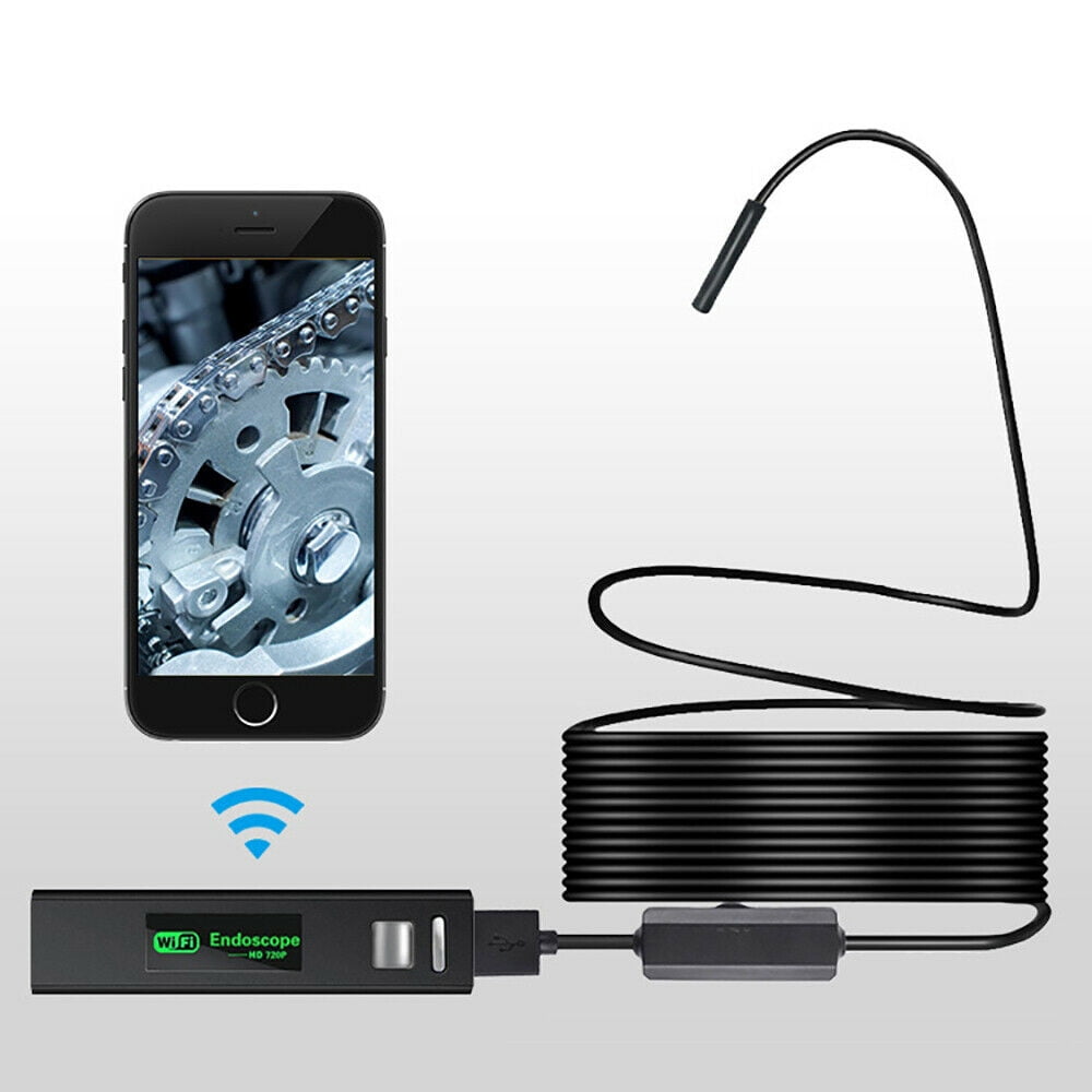 GoldCherry USB Endoscope 3 in 1 Borescope 8mm Ultra Thin Waterproof ...