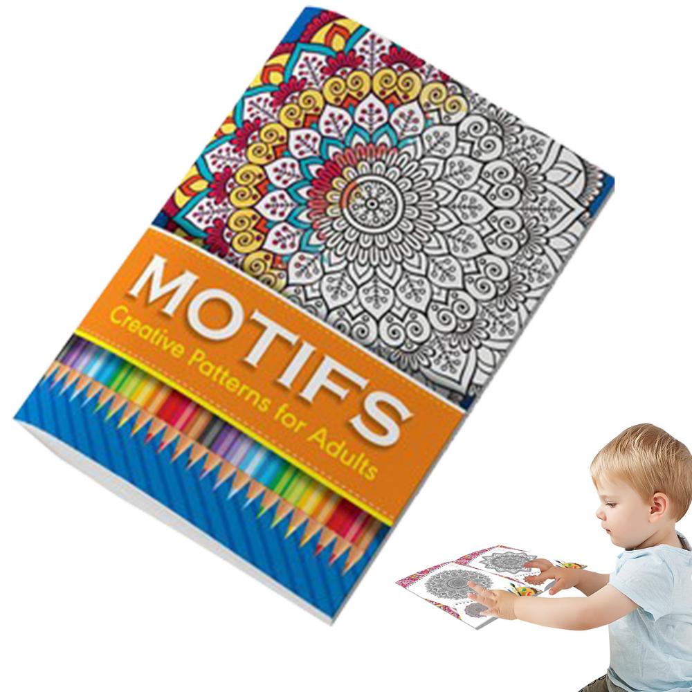 GoldCister Coloring Book for Adults and Kids Stress Relieving Book Kids ...