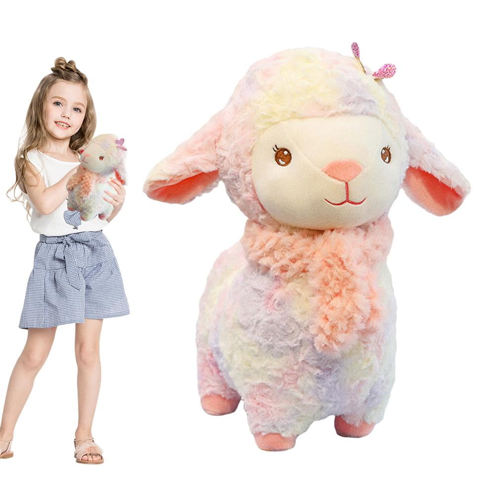 GoldCister Cute Sheep Plush Sheep Stuffed Animal Toy Cute Soft Stuffed ...