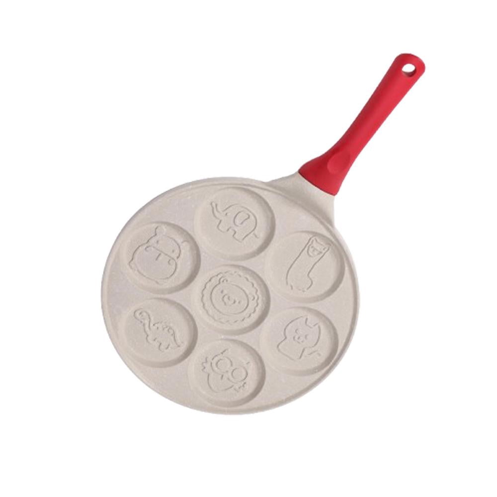 GoldCister Granite Egg Frying Pan Natural Maiyan Stone Pancake Pan ...
