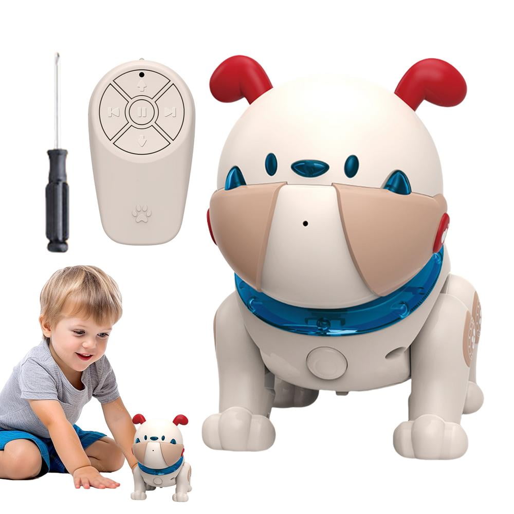 GoldCister Intelligent Robotic Dog Toy Intelligent Singing Robot Dog ...