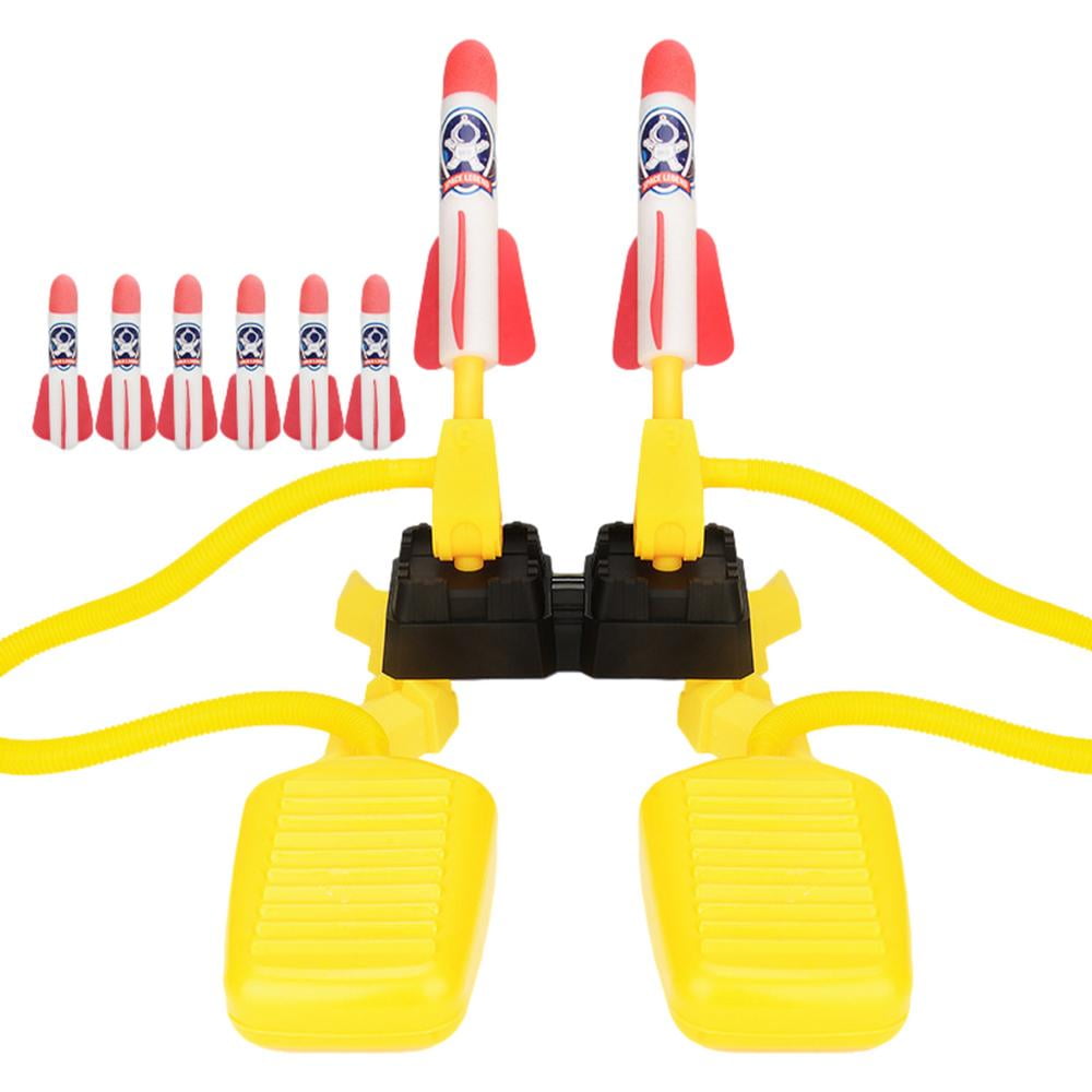 GoldCister Kids Rocket Launch Game Dueling Rockets Garden Playset Interactive Stem Toys Kids ...