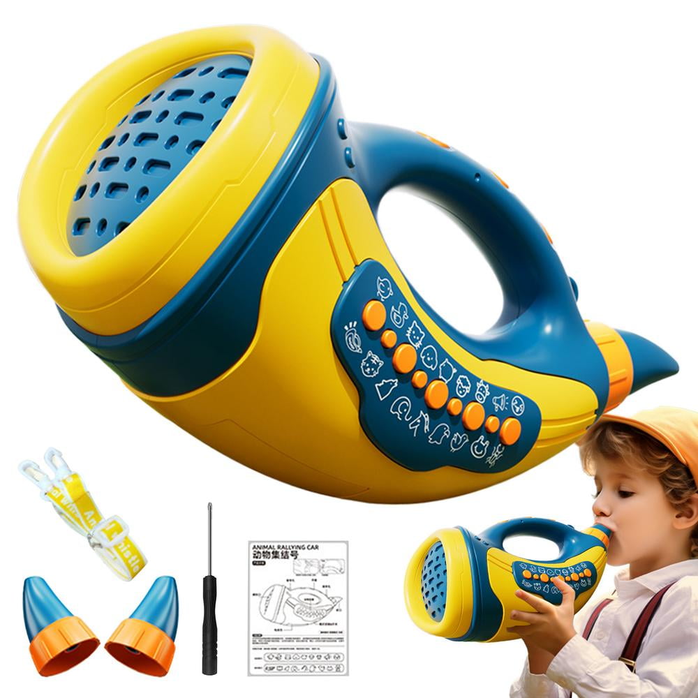 GoldCister Kids Trumpet Kids Interactive Musical Toy Early Learning ...