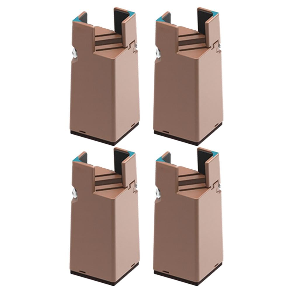 GoldCister Risers for Table Legs Furniture Risers Bed Lifter 4X Desk ...