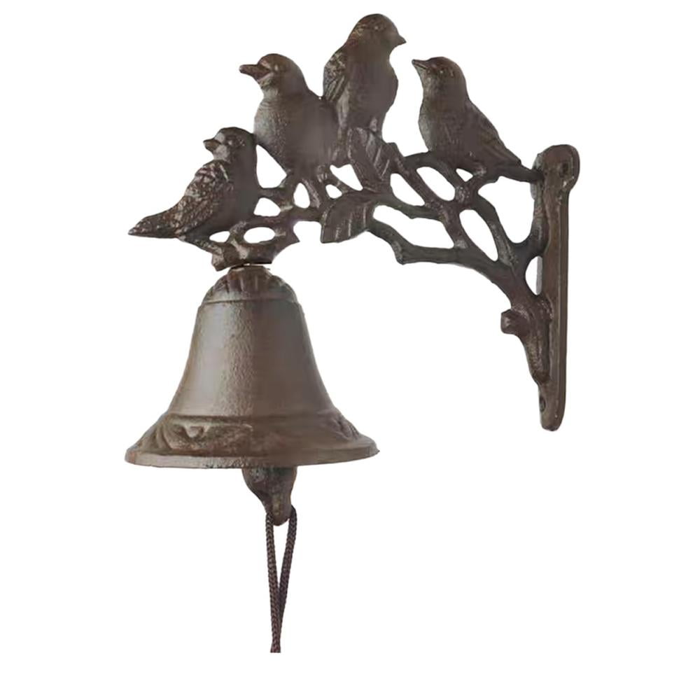 GoldCister Rustic Door Bell Ringer Bird Doorbell Rustic Door Bell ...
