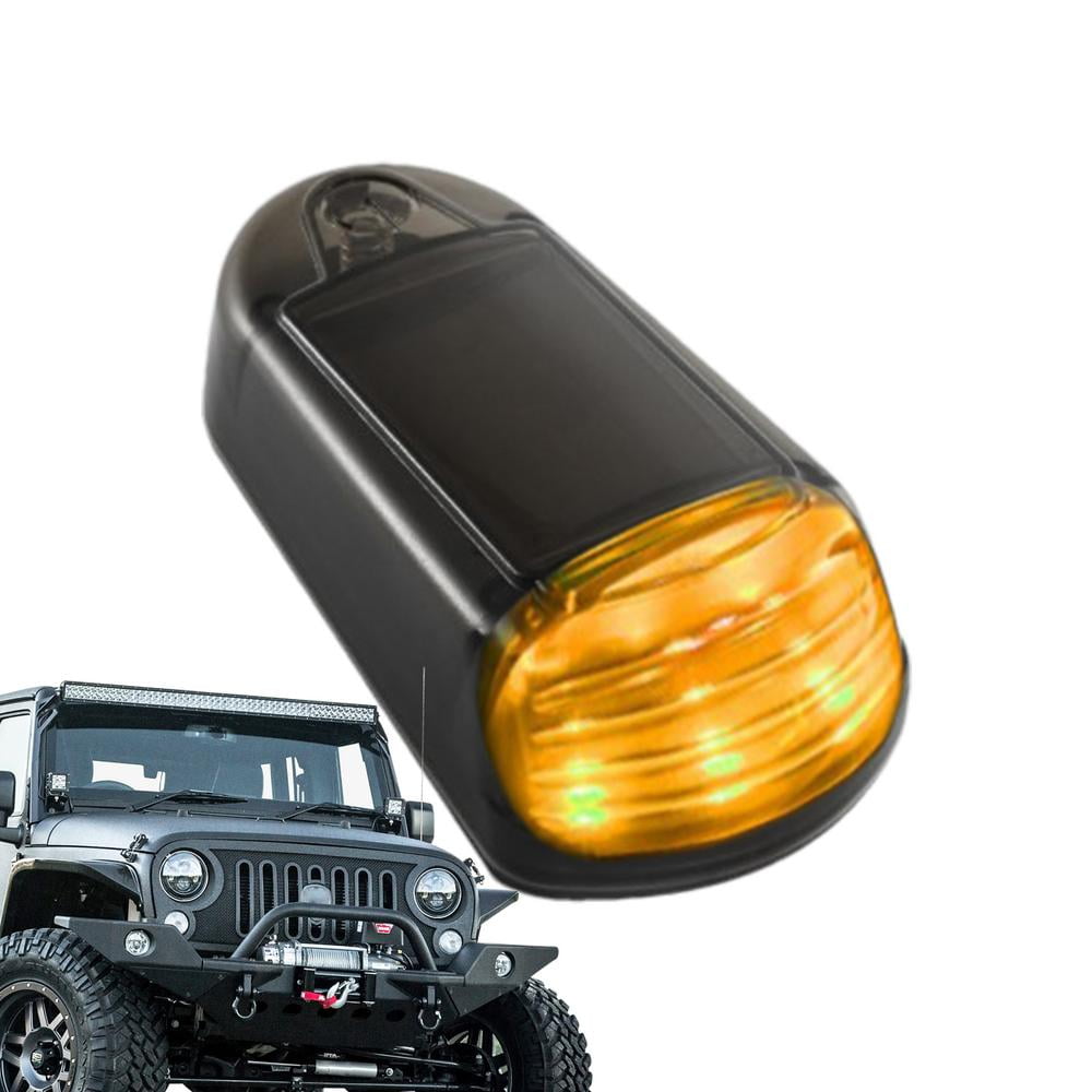 GoldCister Solar Cab Lights For Truck 12-LED Solar Energy Cab Lights ...