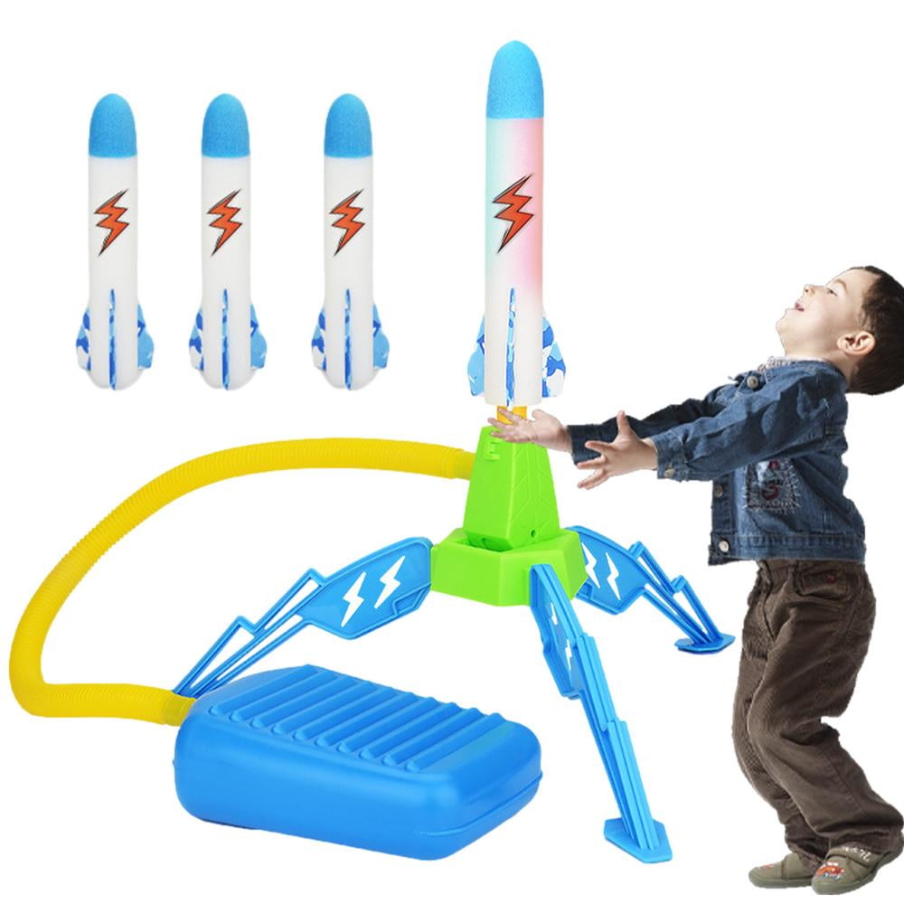 GoldCister Step on Rocket Launch Game Dueling Rockets Garden Playset ...