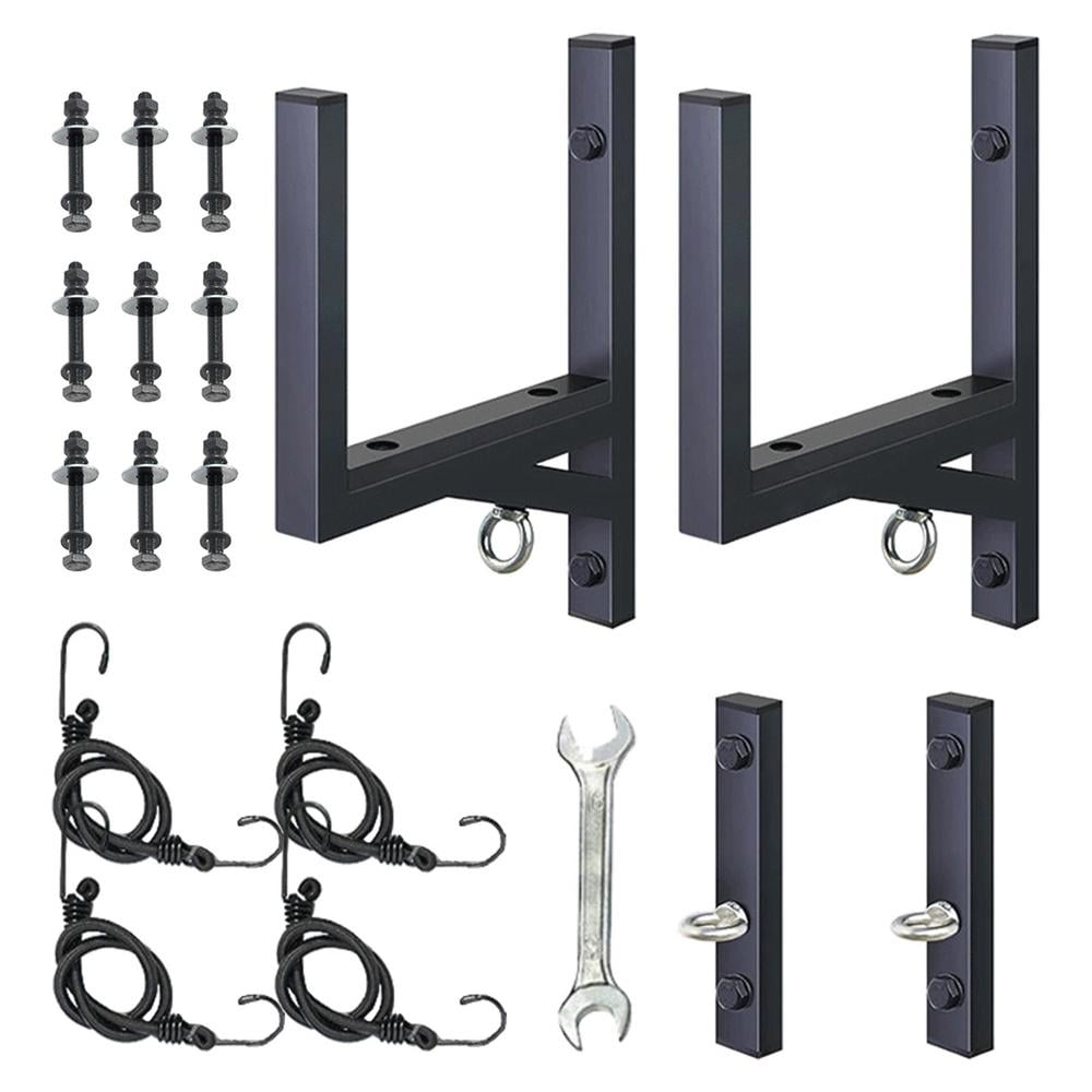 GoldCister Trailer Ladder Rack Side Mount 2x Adjustable Heavy Duty ...