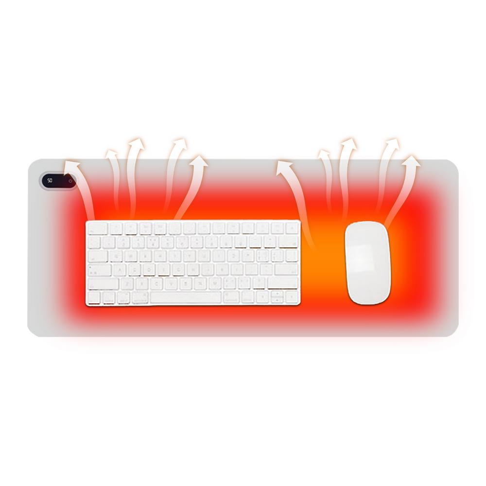 GoldCister Warm Desk Pad Touch Control Large Mousepad For Home 5 ...